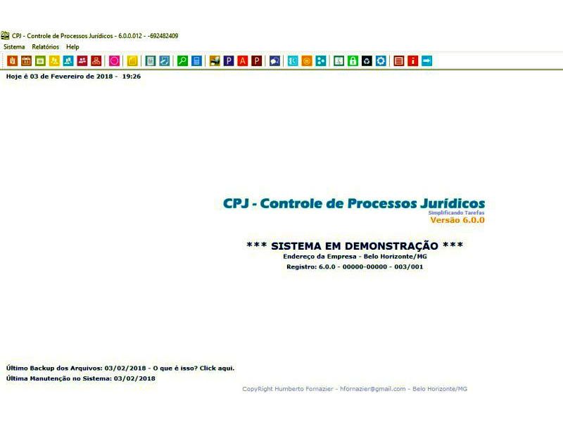 Humberto Fornazier - Consultoria, Sistemas e Web Sites - CPJ